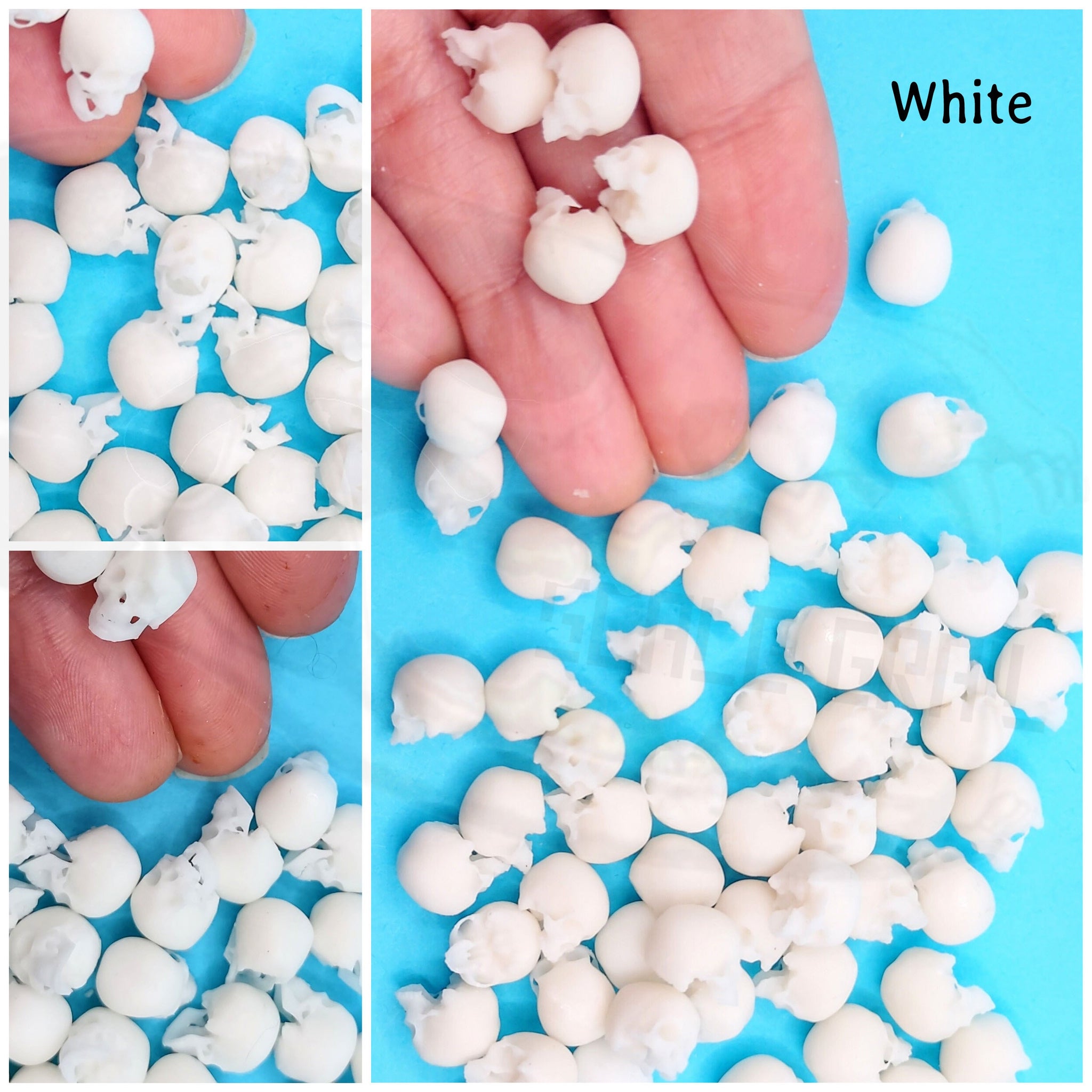 Human skull replica, 1:24 Scale tiny great for dioramas, miniature hor ...